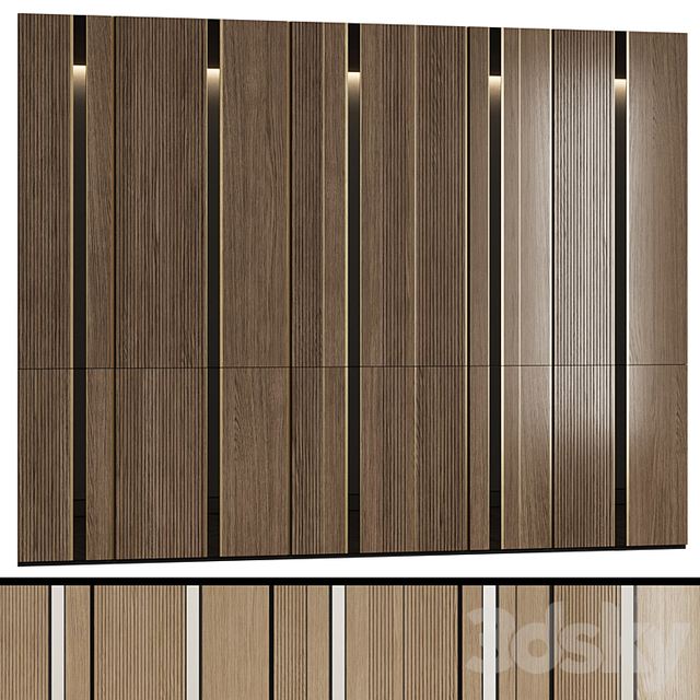 Modular wall panels in a modern minimalist style 5 0 – 3D Models ...