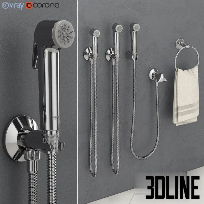 GROHE Tempesta F Hygienic Shower Head Trigger Spray Sena Trigger Spray ...